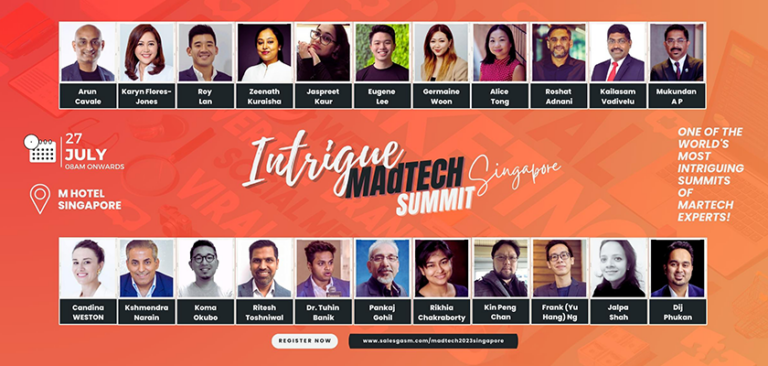 Intrigue MAdTech Singapore 2023