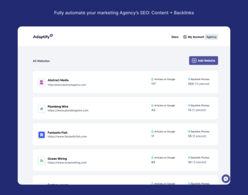 Adaptify SEO | Digital Agency Network