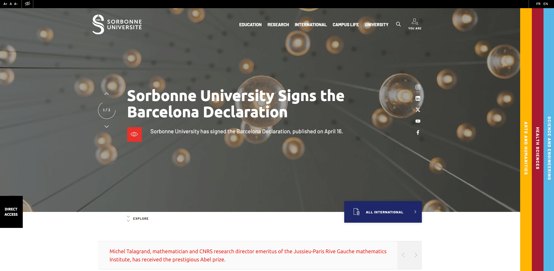 Website Design Examples for Higher Education Institutions to Boost ...