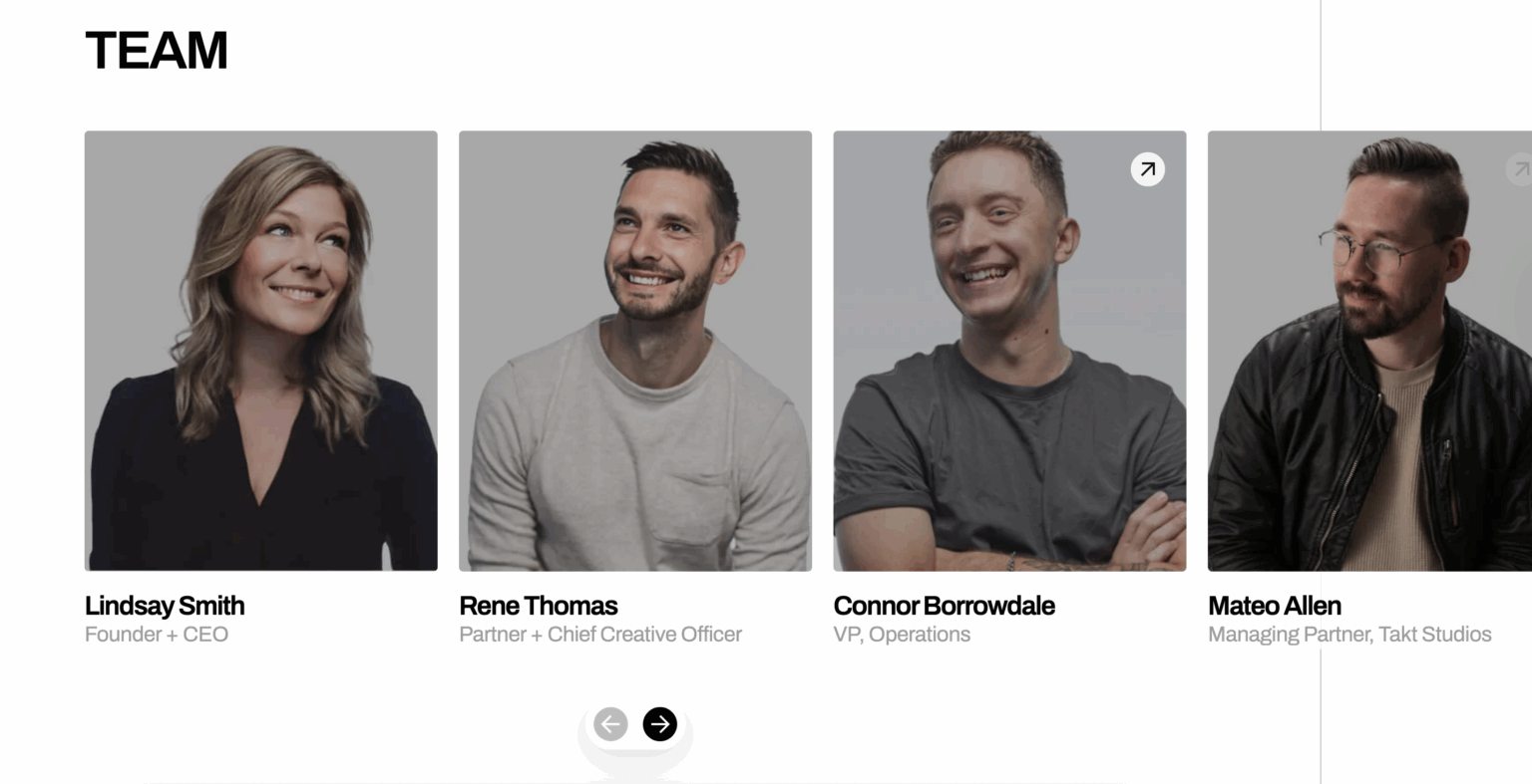 Top 13 Inspiring "Meet The Team" Page Examples By Digital Agencies