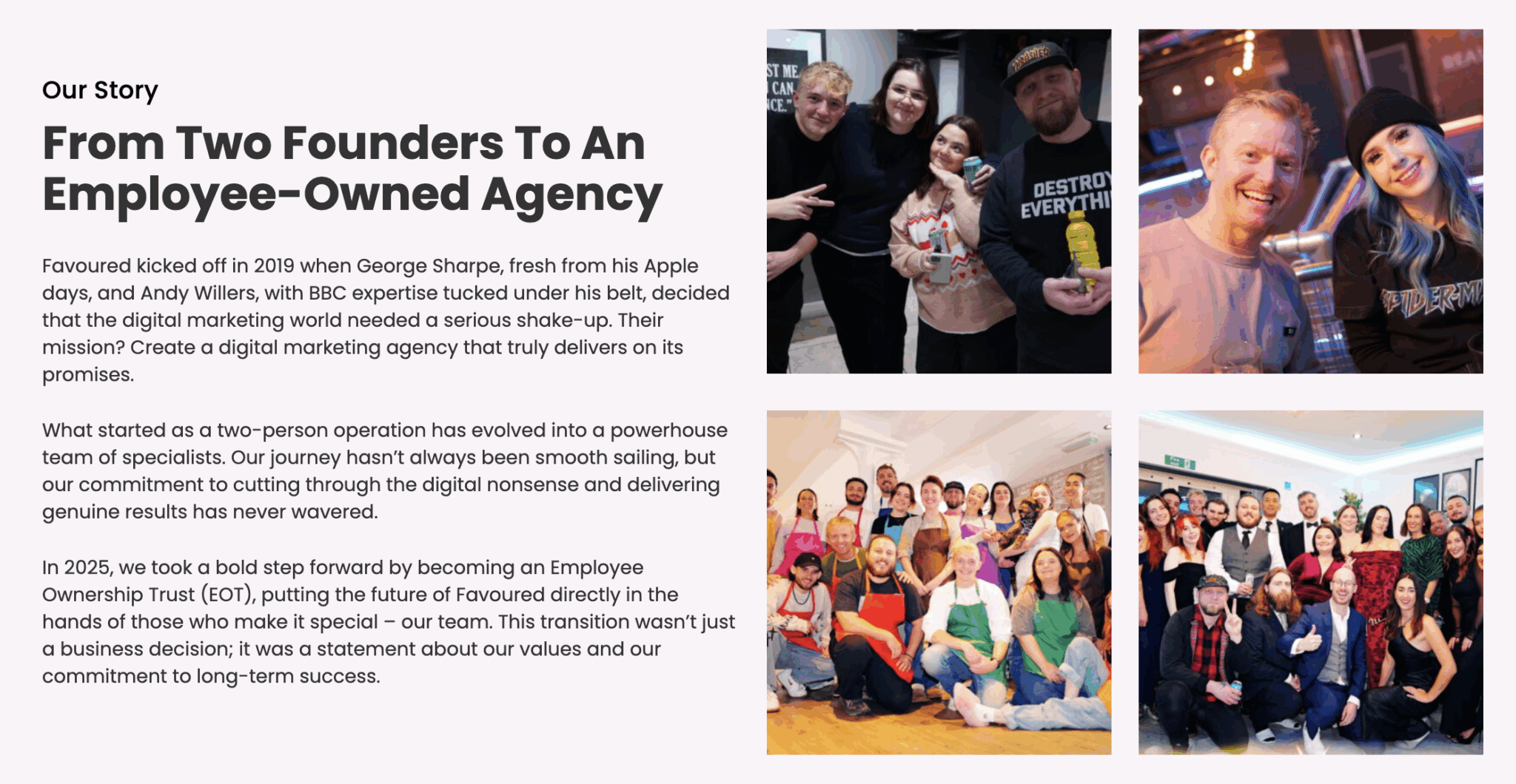 Top 13 Inspiring "Meet The Team" Page Examples By Digital Agencies